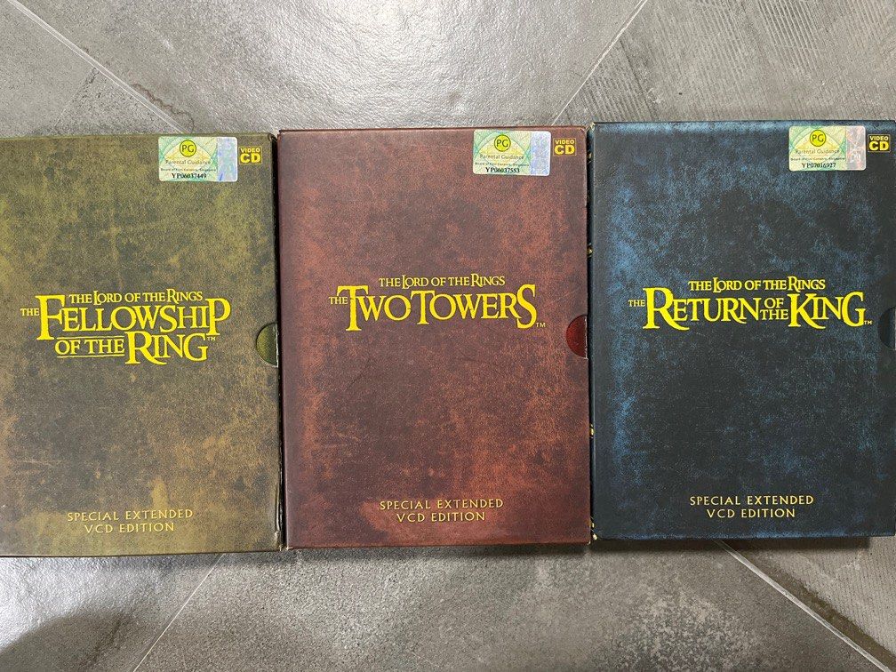 LOTR Special Extended VCD Edition, Hobbies & Toys, Music & Media, CDs ...