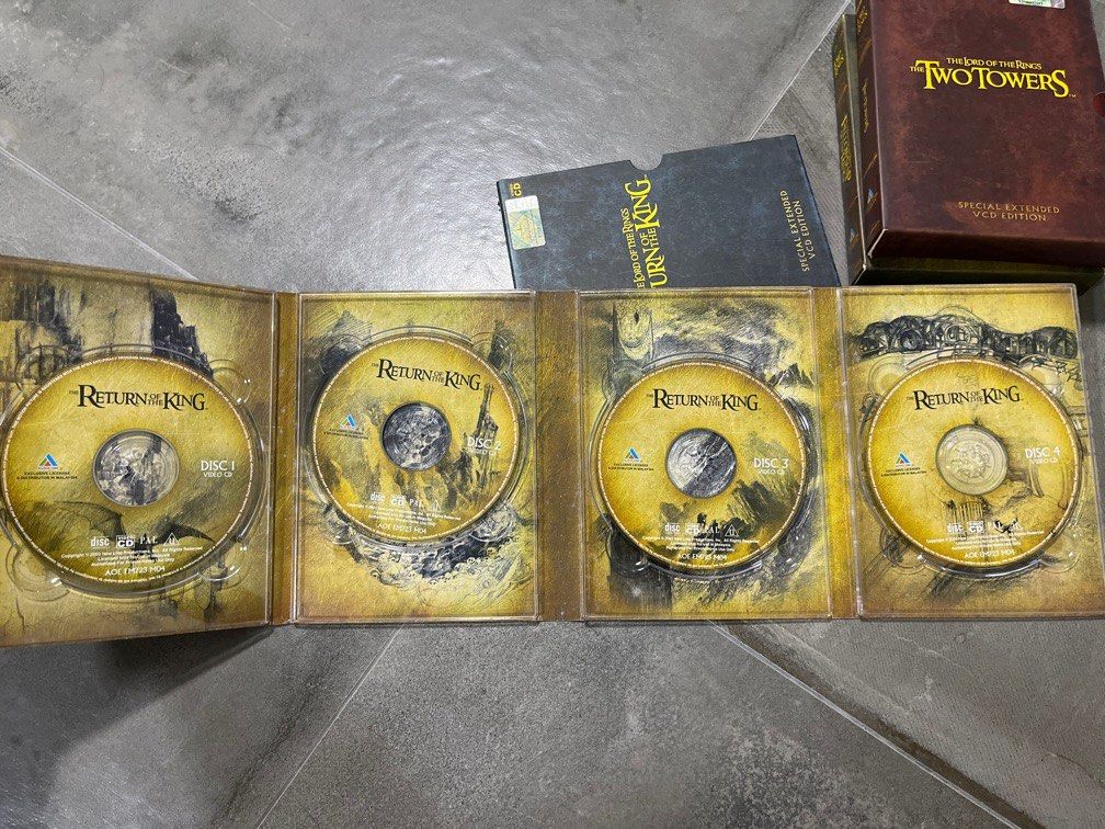 LOTR Special Extended VCD Edition, Hobbies & Toys, Music & Media, CDs ...
