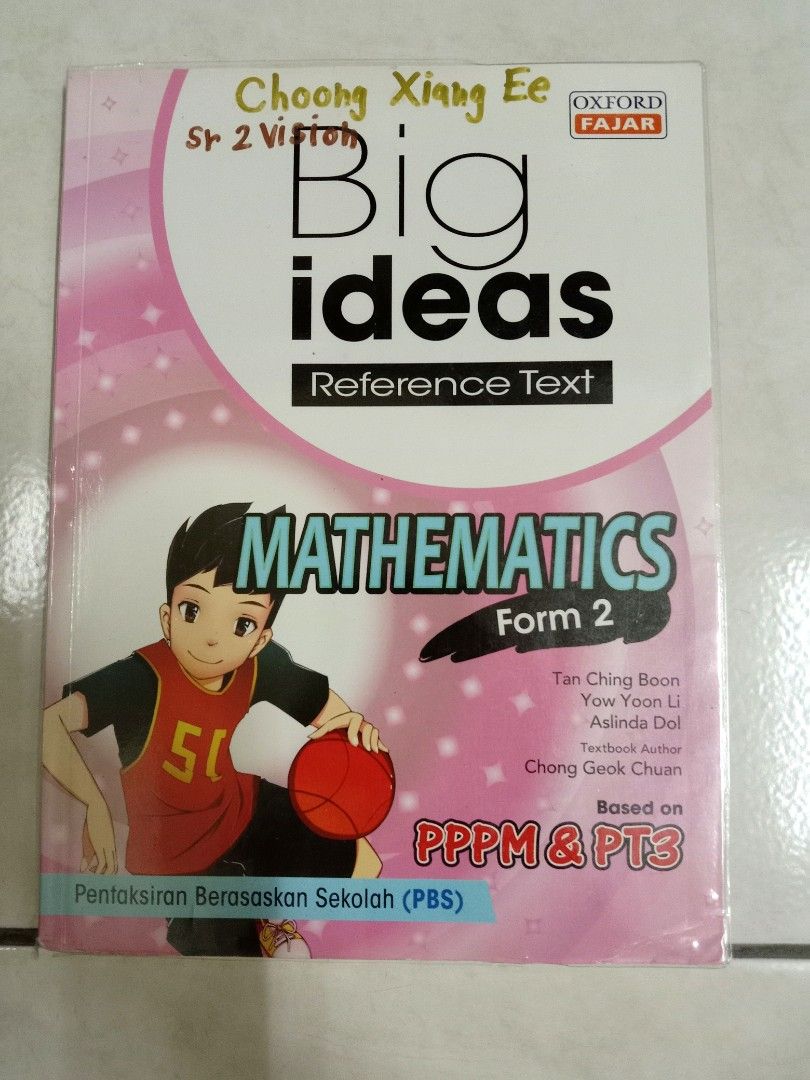 Mathematics Form 2 Textbook, Hobbies & Toys, Books & Magazines ...