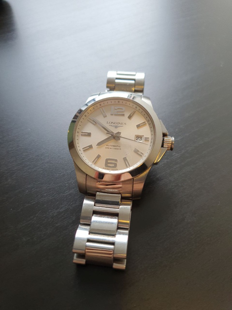 Mechanical Longines Conquest 39mm, Luxury, Watches on Carousell