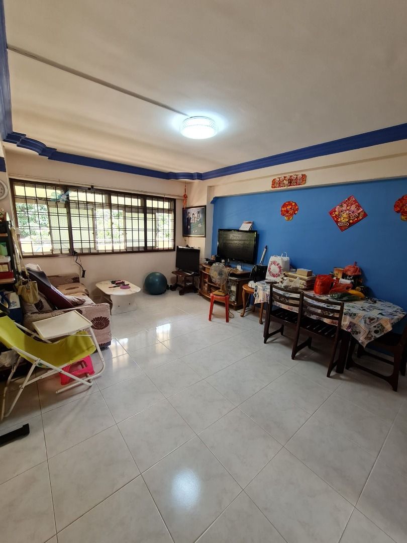 Mid-Floor 4a HDB unit w Squarish layout and Quiet facing, Property, For ...