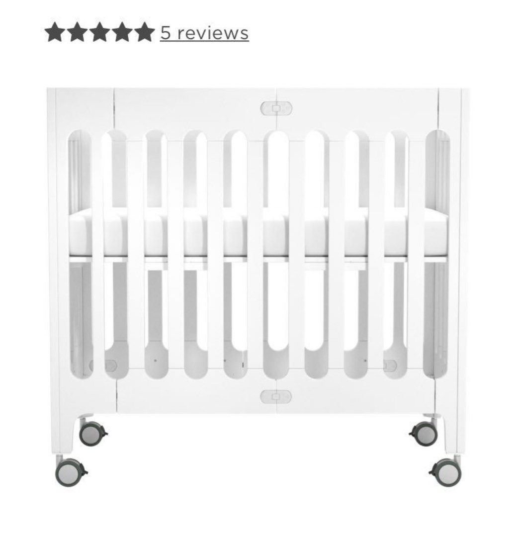 Mini Bloom Baby Cot, Babies & Kids, Baby Nursery & Kids Furniture, Cots ...