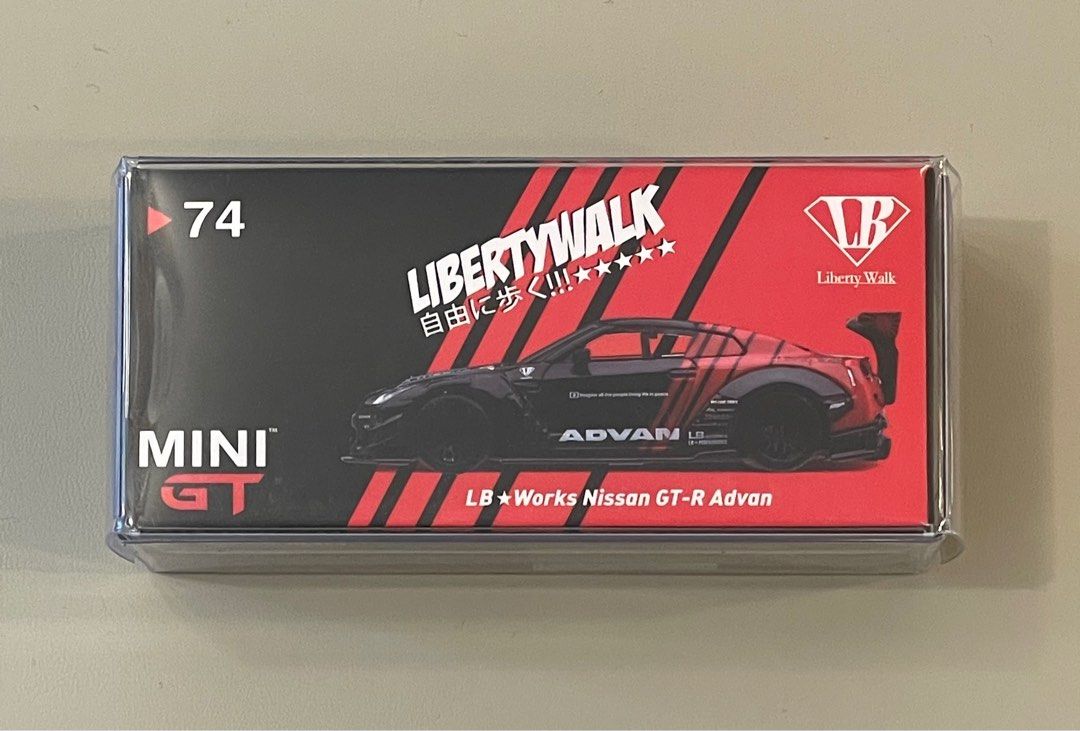 (Sold) [Sealed] Mini GT Minigt Liberty Walk Nissan GT-R GTR R35 Advan ...