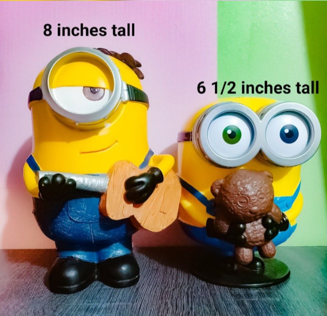 Minion coin bank (2) SET collectibles, Hobbies & Toys, Memorabilia ...