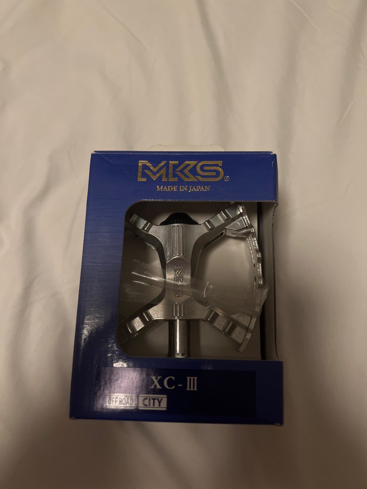 MKS XC-III PEDALS, Sports Equipment, Bicycles & Parts, Parts & Accessories on Carousell