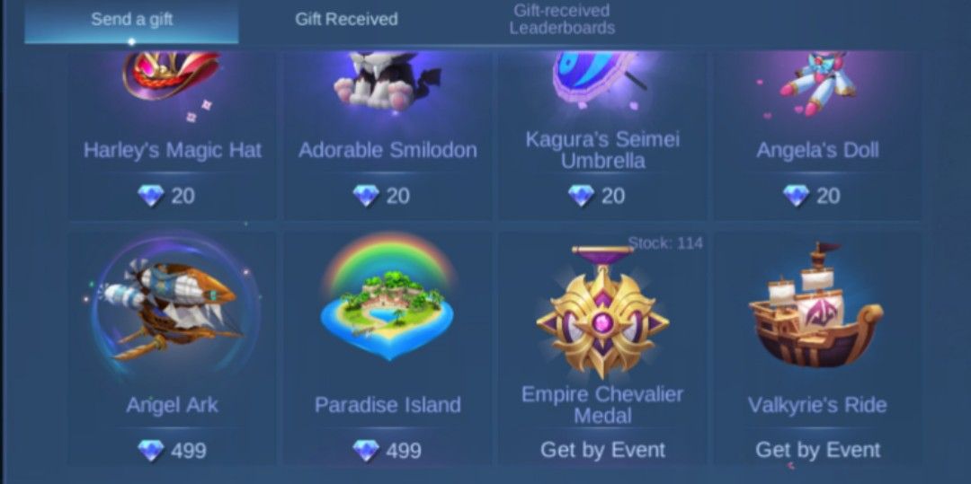 Mobile Legends Charisma Gifts, Video Gaming, Gaming Accessories, In ...