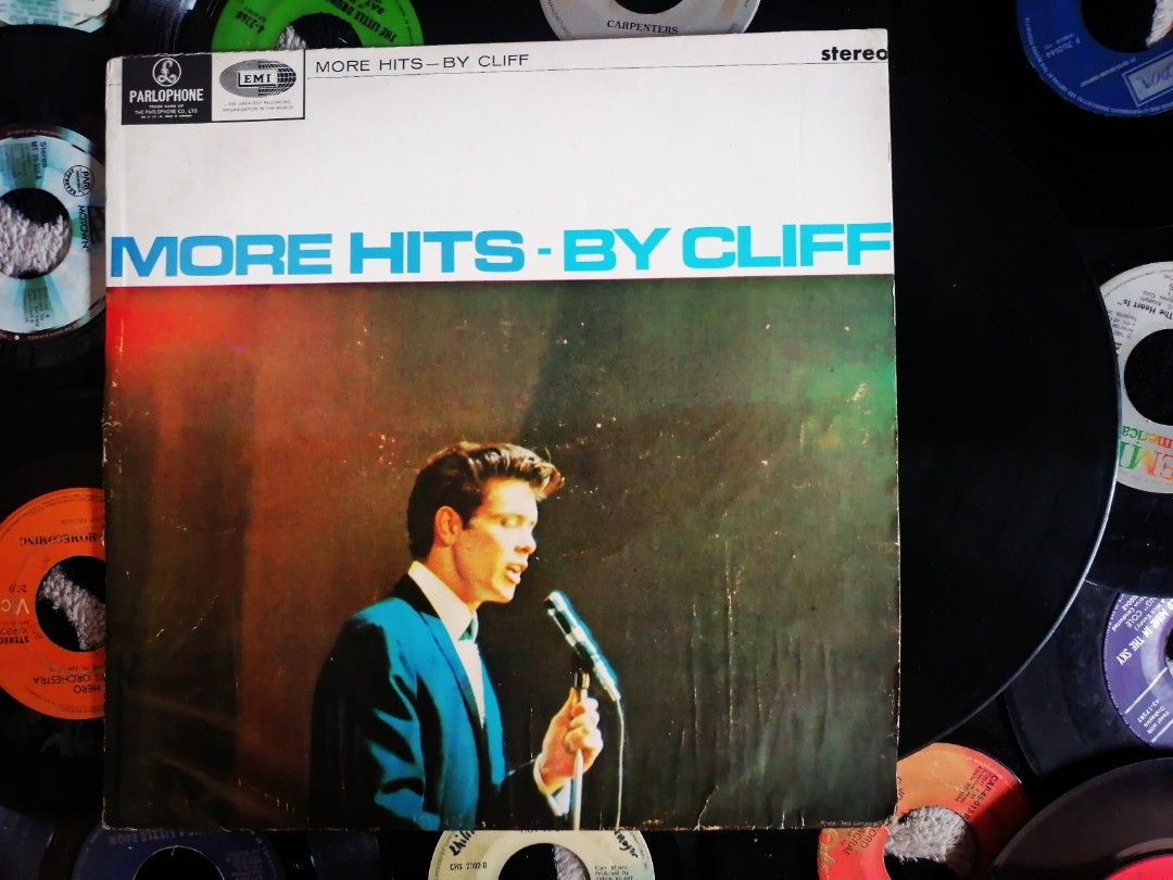 More Hits By Cliff Richard Vinyl Record Original Vinyl Records Vintage ...