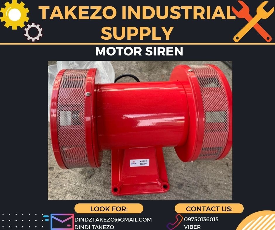 Motor Siren, Commercial & Industrial, Industrial Equipment on Carousell