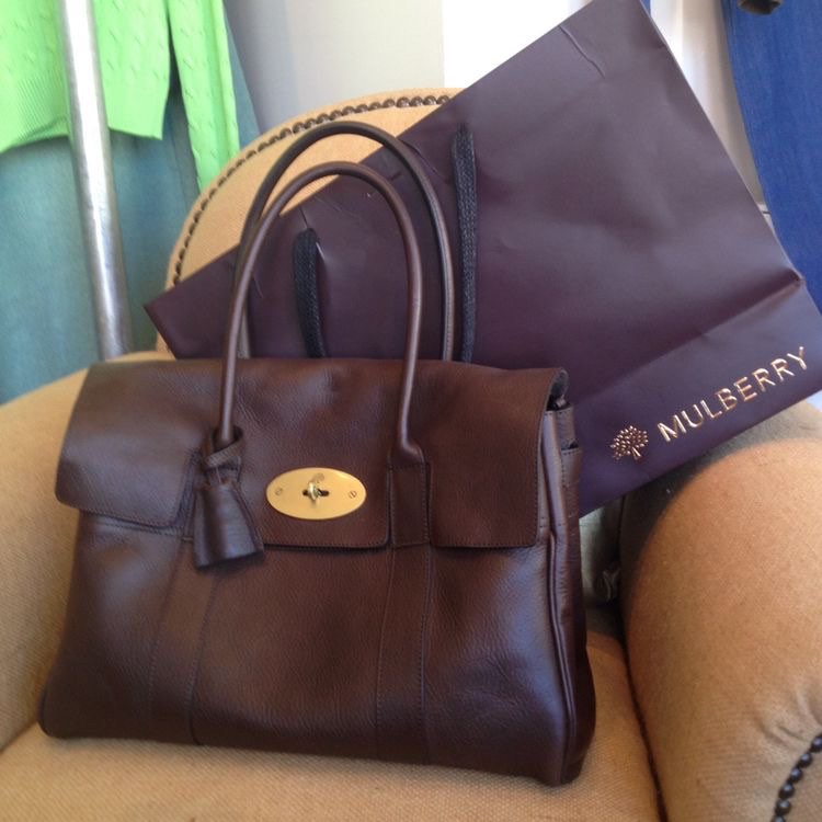 Mulberry Bayswater 36cm , Luxury, Bags & Wallets on Carousell