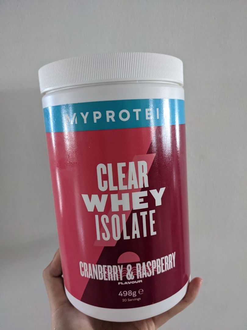 Myprotein clear whey isolate (cranberry and raspberry), Health ...