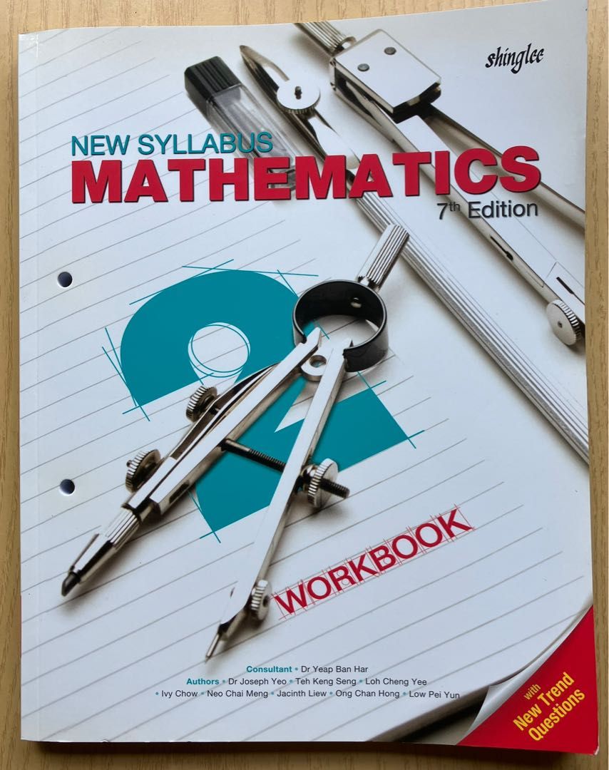 New Syllabus Mathematics Workbook Sec 2, Hobbies & Toys, Books ...