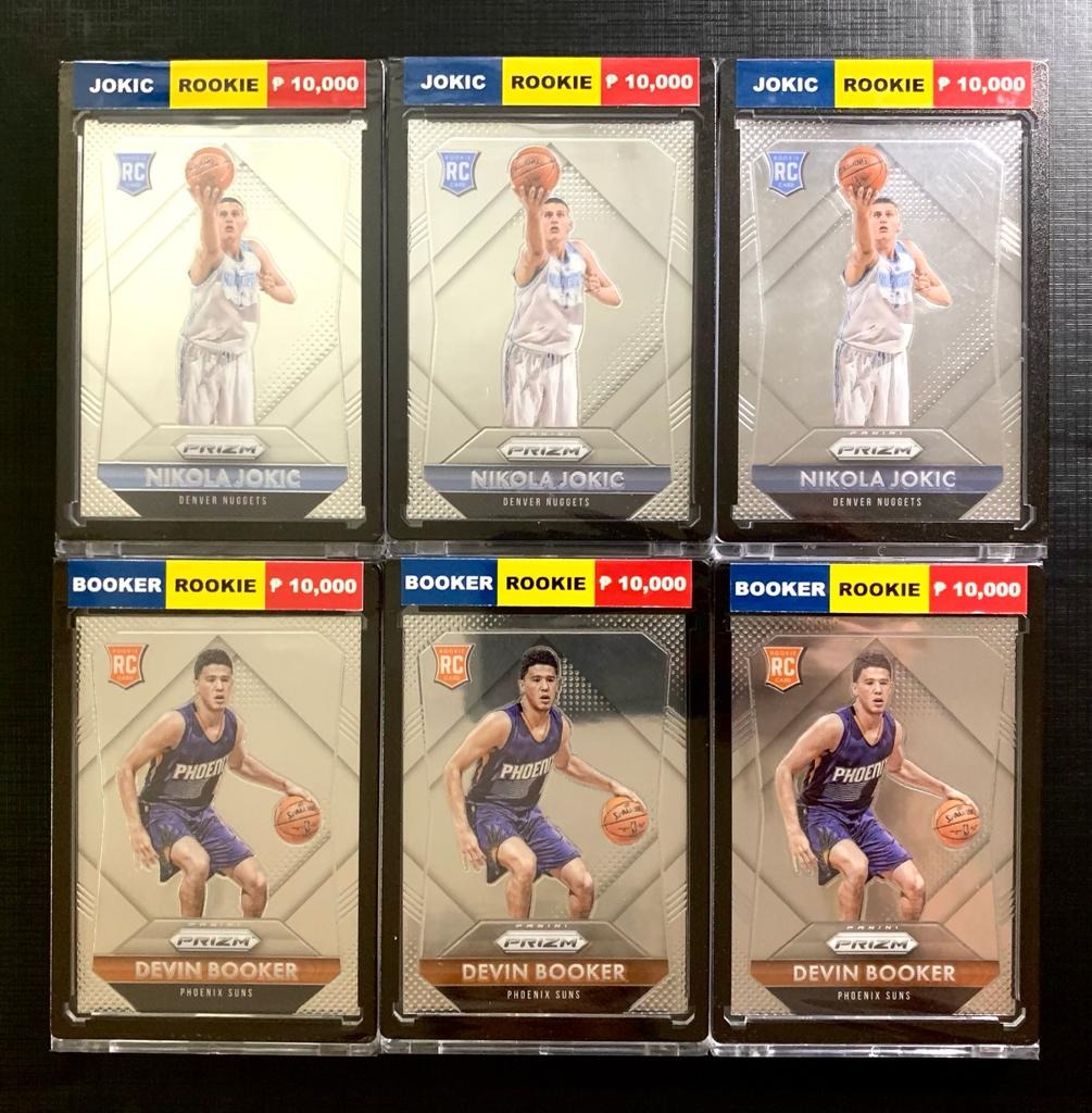 Nikola Jokic Rookie / Devin Booker RC 2015 Prizm with Free Magnetic ...