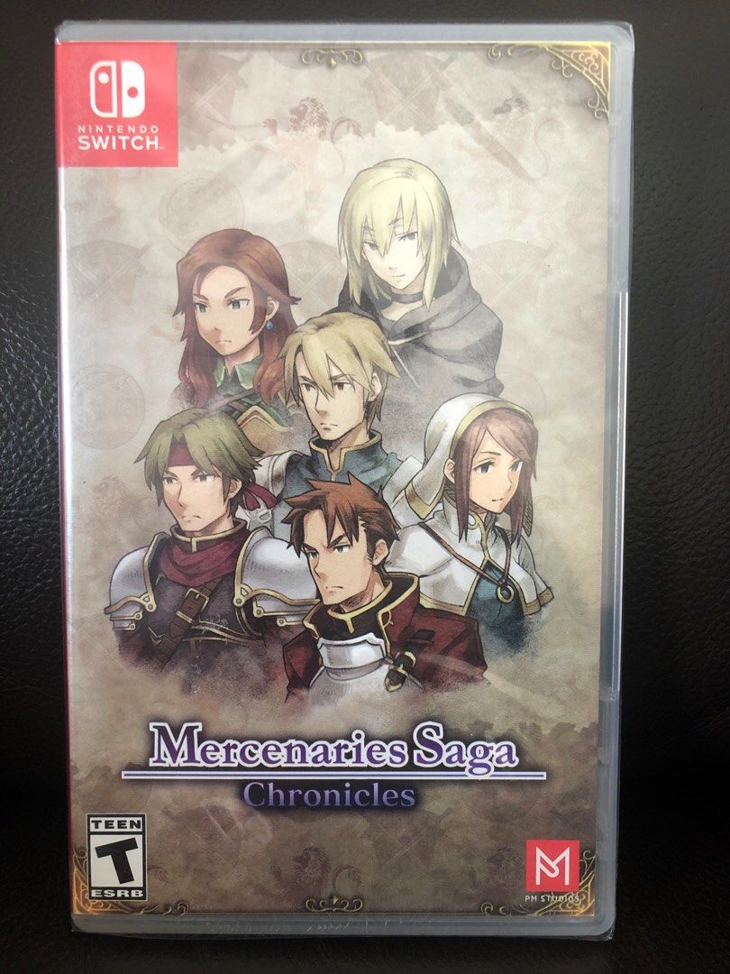 NS《傭兵傳說年代記 Mercenaries Saga Chronicles》任天堂 SW Nintendo Switch 戰略SRPG遊戲 ...