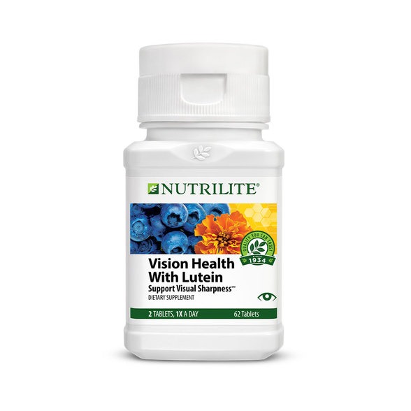 Nutrilite Vision Health With Lutein - 62 Tablets, Health & Nutrition, Health Supplements ...