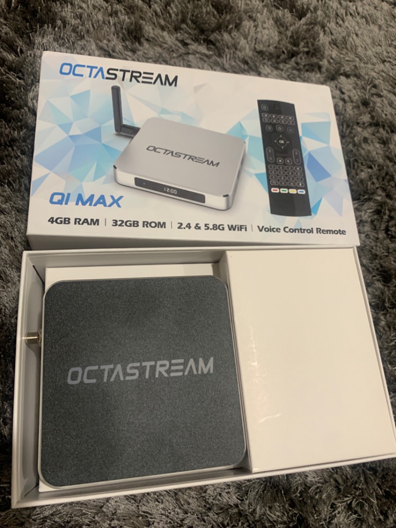 Octastream QI Max, TV & Home Appliances, TV & Entertainment, Media ...