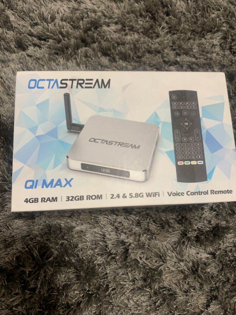 Octastream QI Max, TV & Home Appliances, TV & Entertainment, Media ...