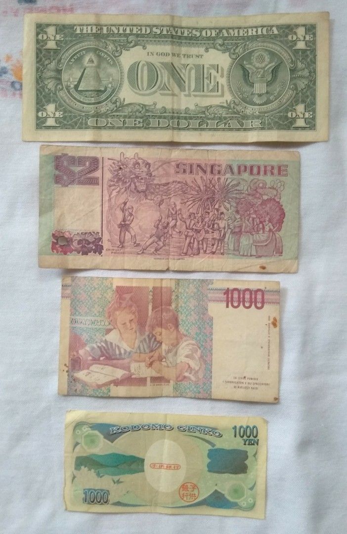 Old paper bill, Hobbies & Toys, Memorabilia & Collectibles, Currency on ...