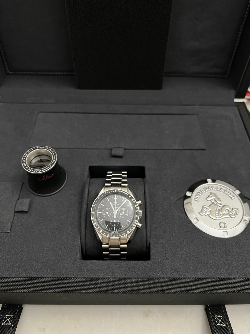 Omega speedmaster moonwatch big box model 311.30.42.30.01.005 trade for ...