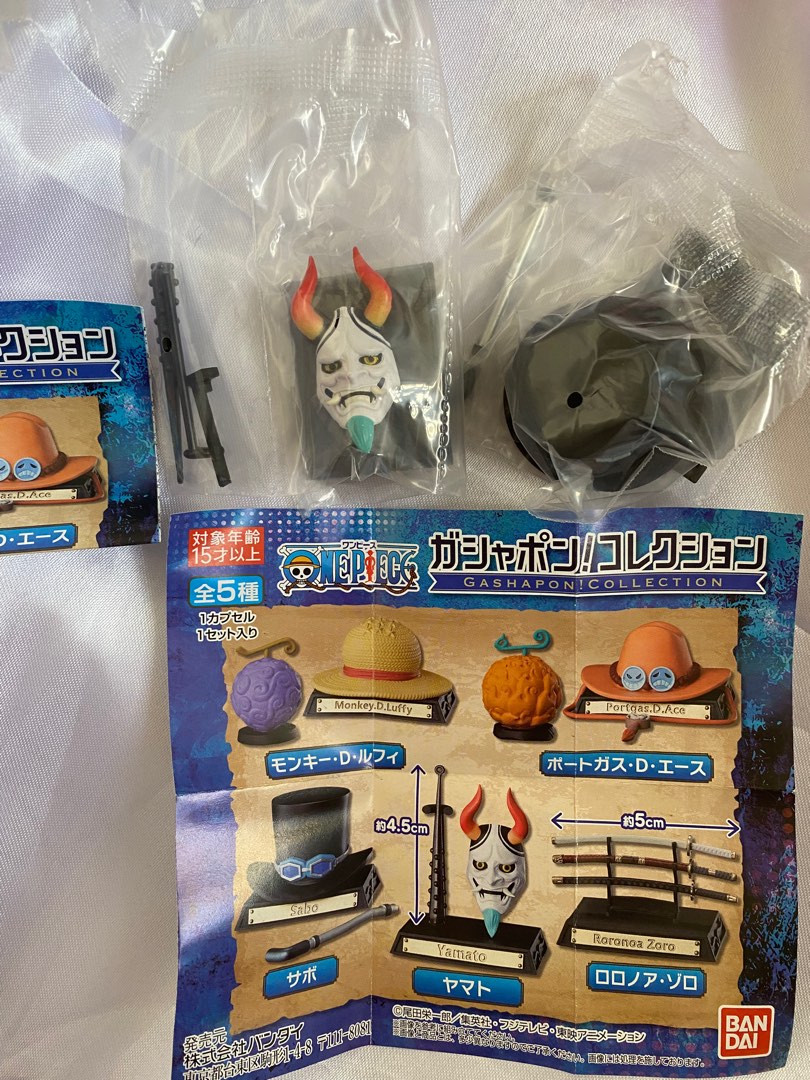 onepiece / op yamato sabo gacha figure, Hobbies & Toys, Memorabilia & Collectibles, J-pop on ...