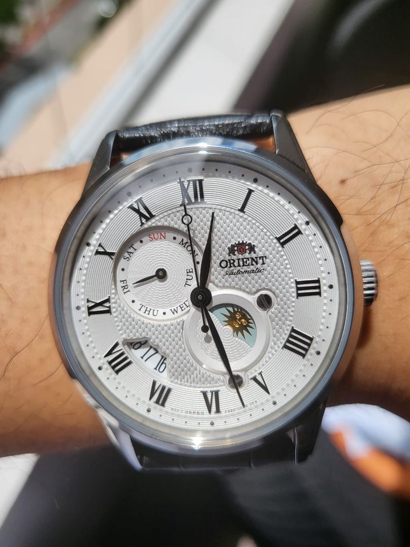 Orient Classic Sun Moon v3 ra-ak0008s10b ra-as00009s, Luxury, Watches on Carousell