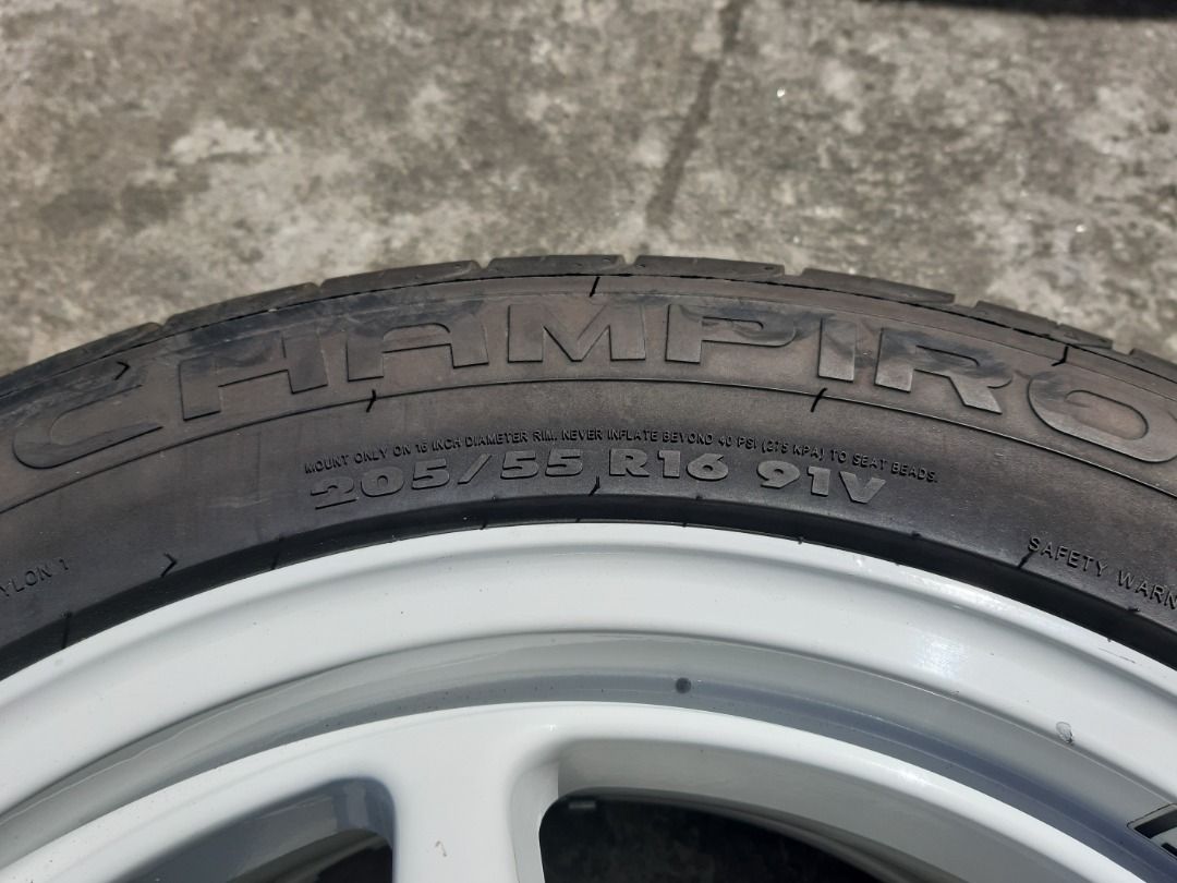 Orig Enkei RP01 16" Broken Size 4x114, Car Parts & Accessories, Mags ...