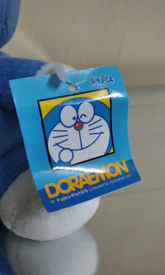 Original/Authentic - Doraemon - with real bell - Soft Plush Toy ...