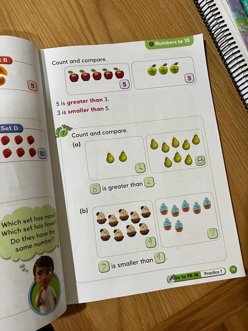 P1 Math Textbooks 1A & 1B- Star Publishing, Hobbies & Toys, Books ...