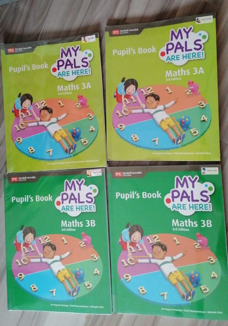 P3 Math Textbook / My pals are here, Hobbies & Toys, Books & Magazines ...