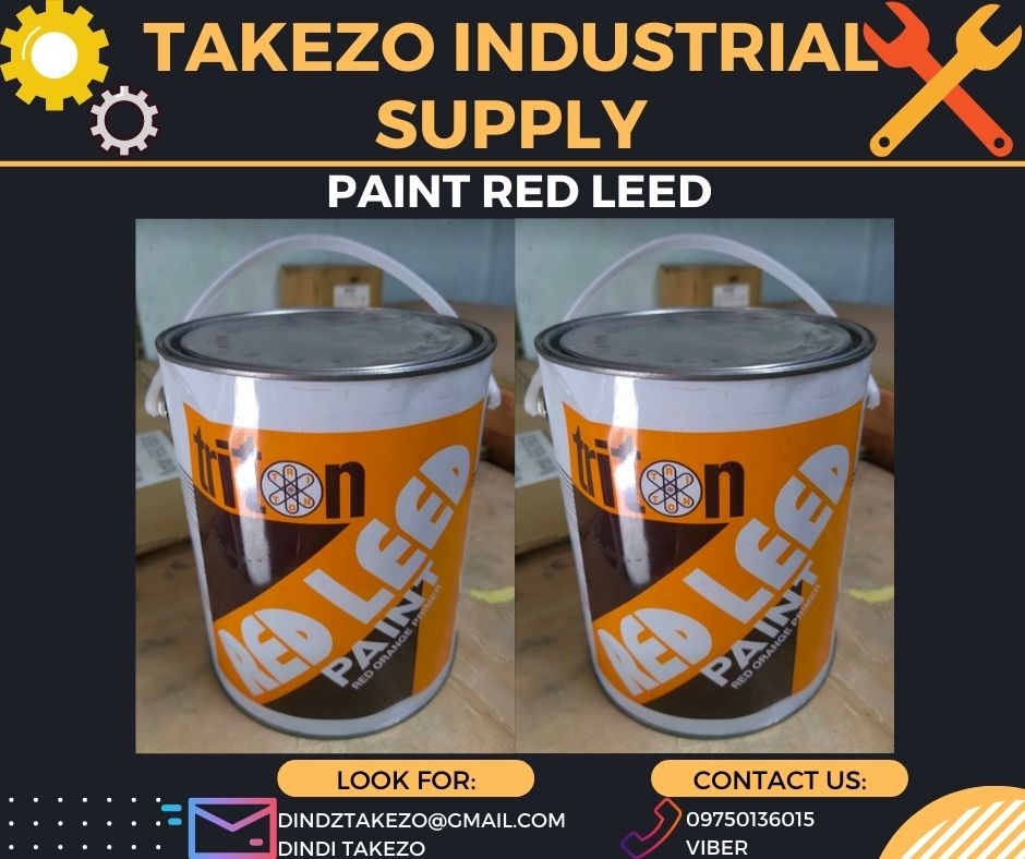 Paint Red Leed, Commercial & Industrial, Industrial Equipment on Carousell