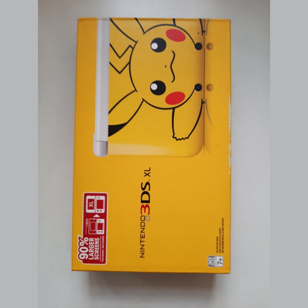 Pikachu Limited Edition Nintendo 3DS XL, Video Gaming, Video Game ...