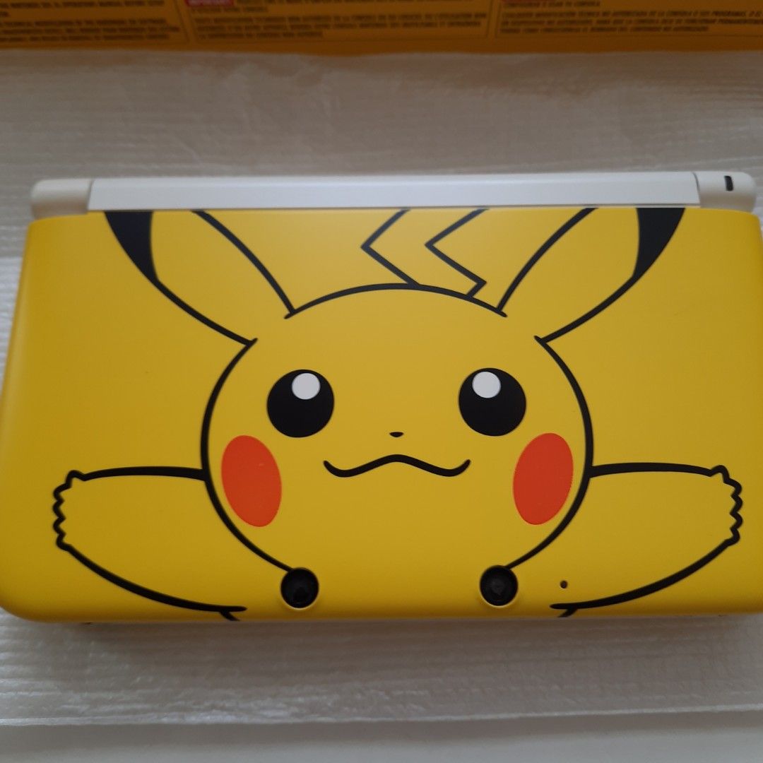 Pikachu Limited Edition Nintendo 3DS XL, Video Gaming, Video Game ...