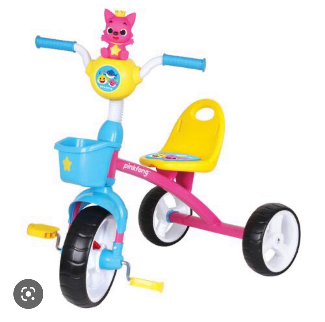 Pink Fong Kids Children Tricycle NEW @$49, Babies & Kids, Going Out ...