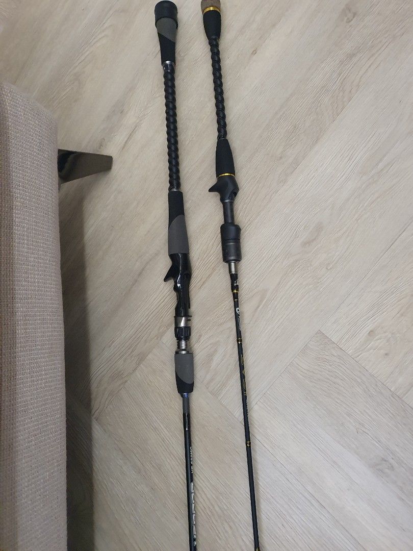 Pioneer Evo II and Aijiking Verona casting rods, Sports Equipment ...