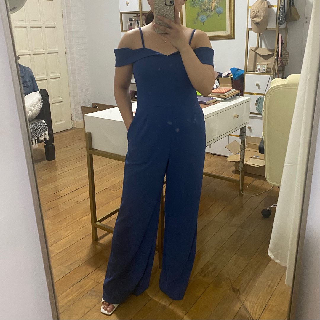 POIS Semi formal Jumpsuit, Women's Fashion, Dresses & Sets, Jumpsuits ...