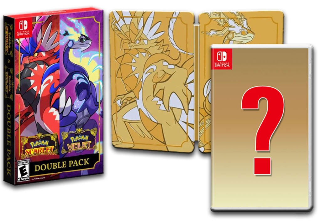 Pokemon Scarlet & Violet + Steelbook + 1 Game, Video Gaming, Video ...