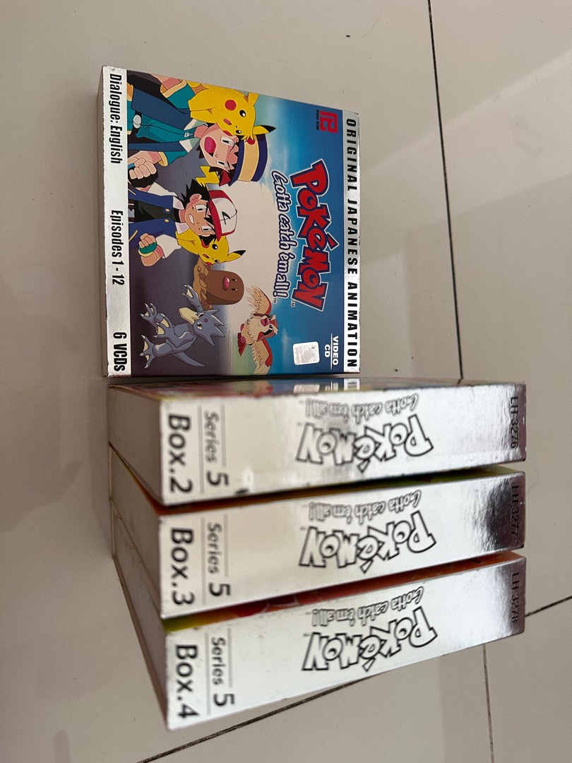 Pokémon VCD, Hobbies & Toys, Music & Media, CDs & DVDs on Carousell