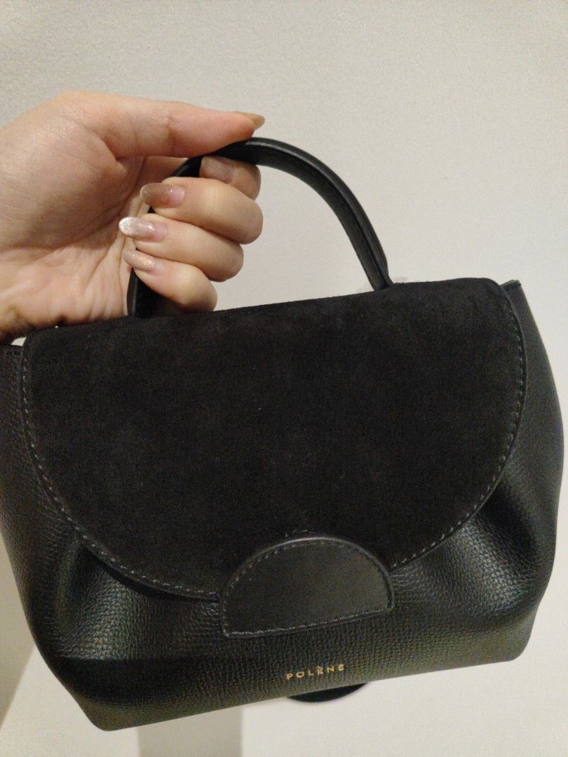 Polene numero uno nano trio black, Barang Mewah, Tas & Dompet di Carousell