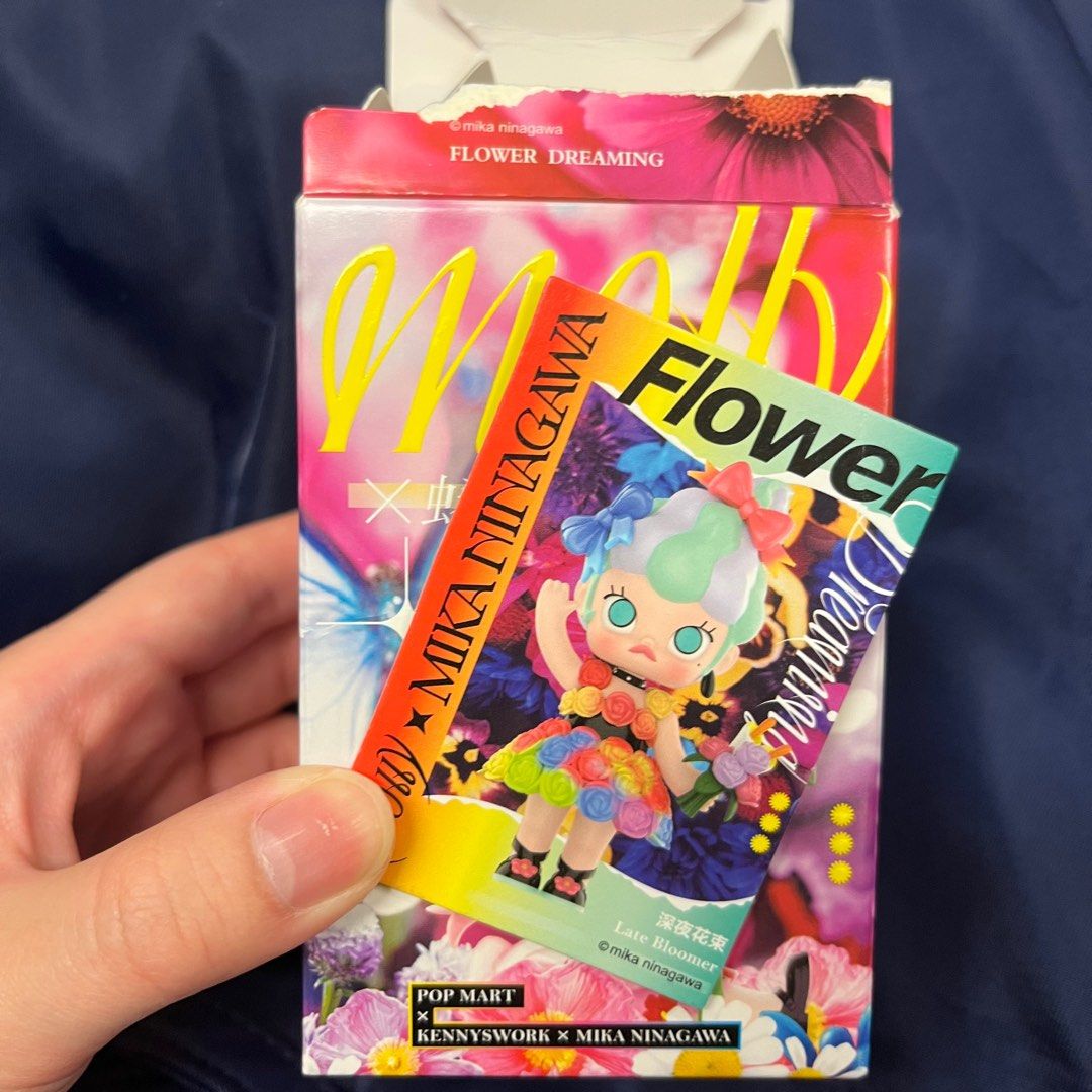 Popmart Molly Mika Ninagawa Late Bloomer, Hobbies & Toys, Toys & Games ...
