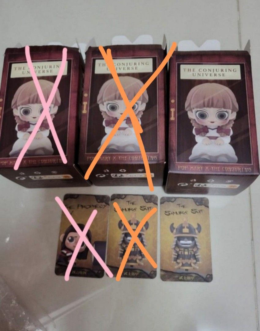 Popmart the conjuring universe, Hobbies & Toys, Toys & Games on Carousell