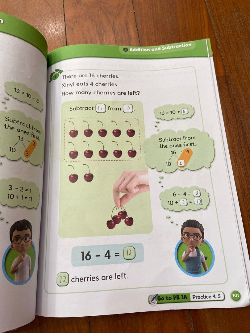 Primary 1 math textbook, Hobbies & Toys, Books & Magazines, Textbooks ...