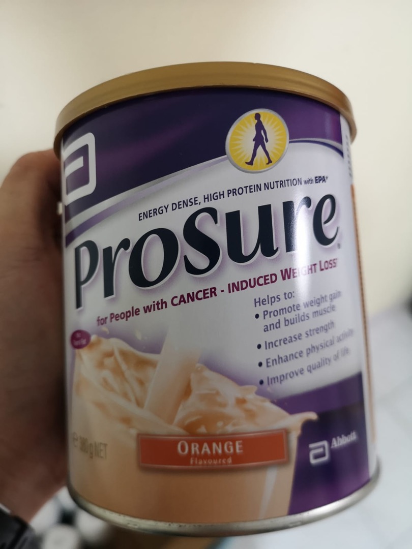 ProSure orange flavour milk powder tin , Health & Nutrition, Health ...