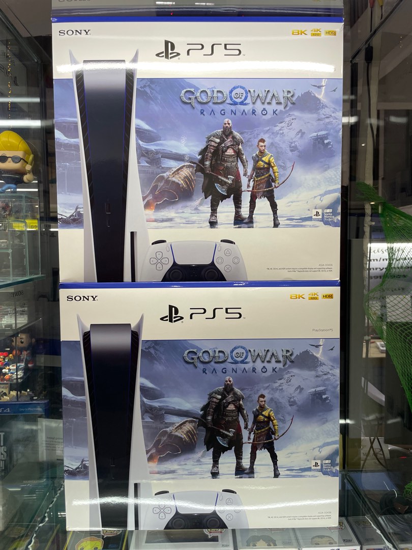 PS5 Disc Version GOW Ragnarok Edition, Video Gaming, Video Game ...