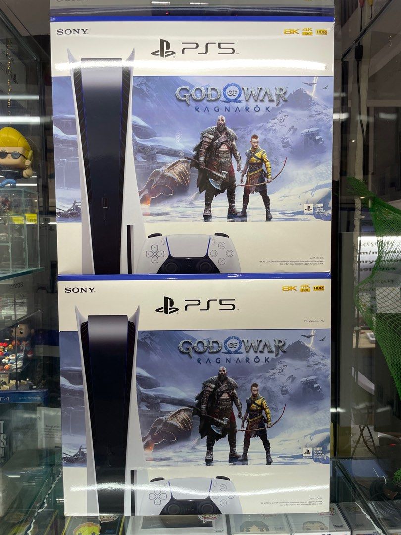 PS5 Disc Version GOW Ragnarok Edition, Video Gaming, Video Game ...