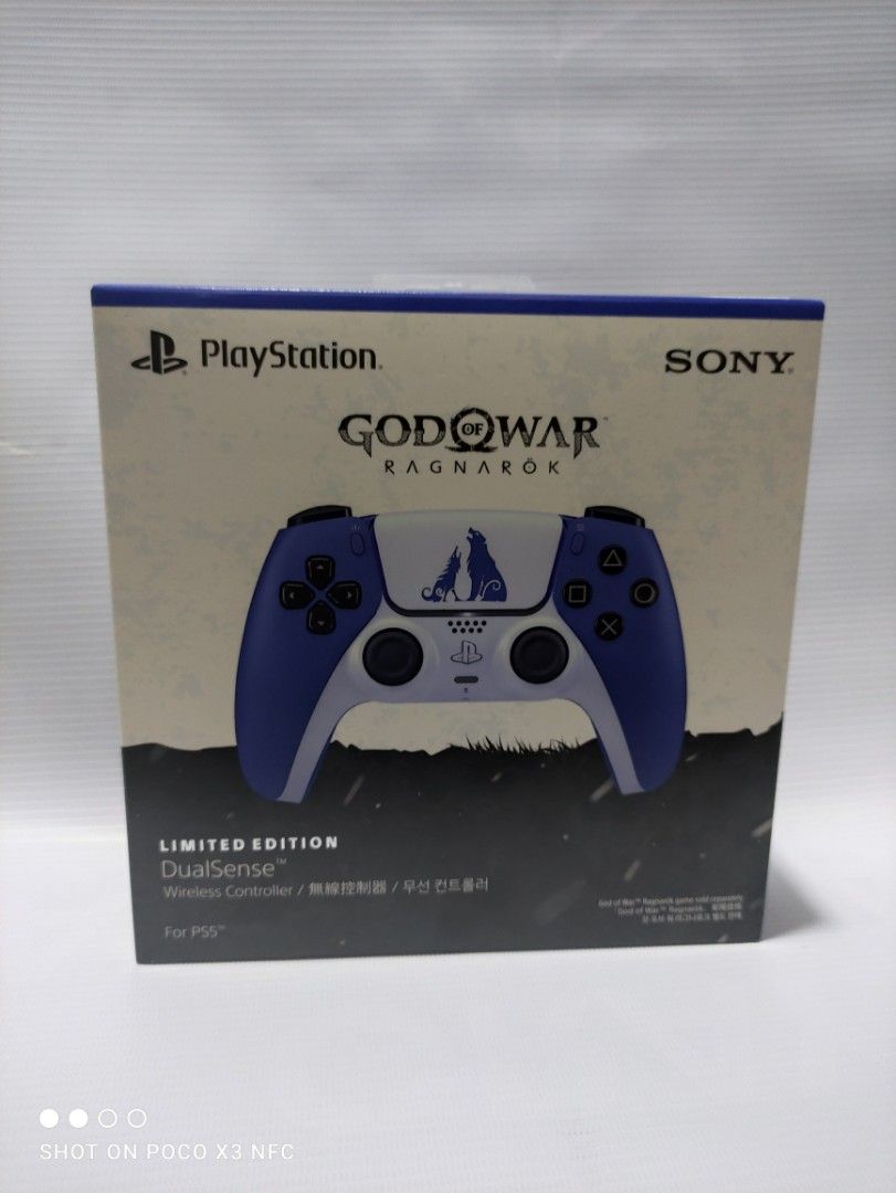 PS5 DUALSENSE RAGNAROK EDITION CONTROLLER, Video Gaming, Gaming ...