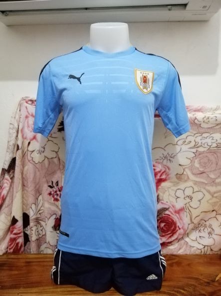 Puma Uruguay World Cup Football Soccer Jersey, Men's Fashion, Tops ...