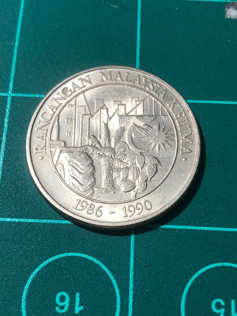 Rare syiling rm1 rancangan malaysIa ke 5 1986-1990, Hobbies & Toys, Collectibles & Memorabilia ...