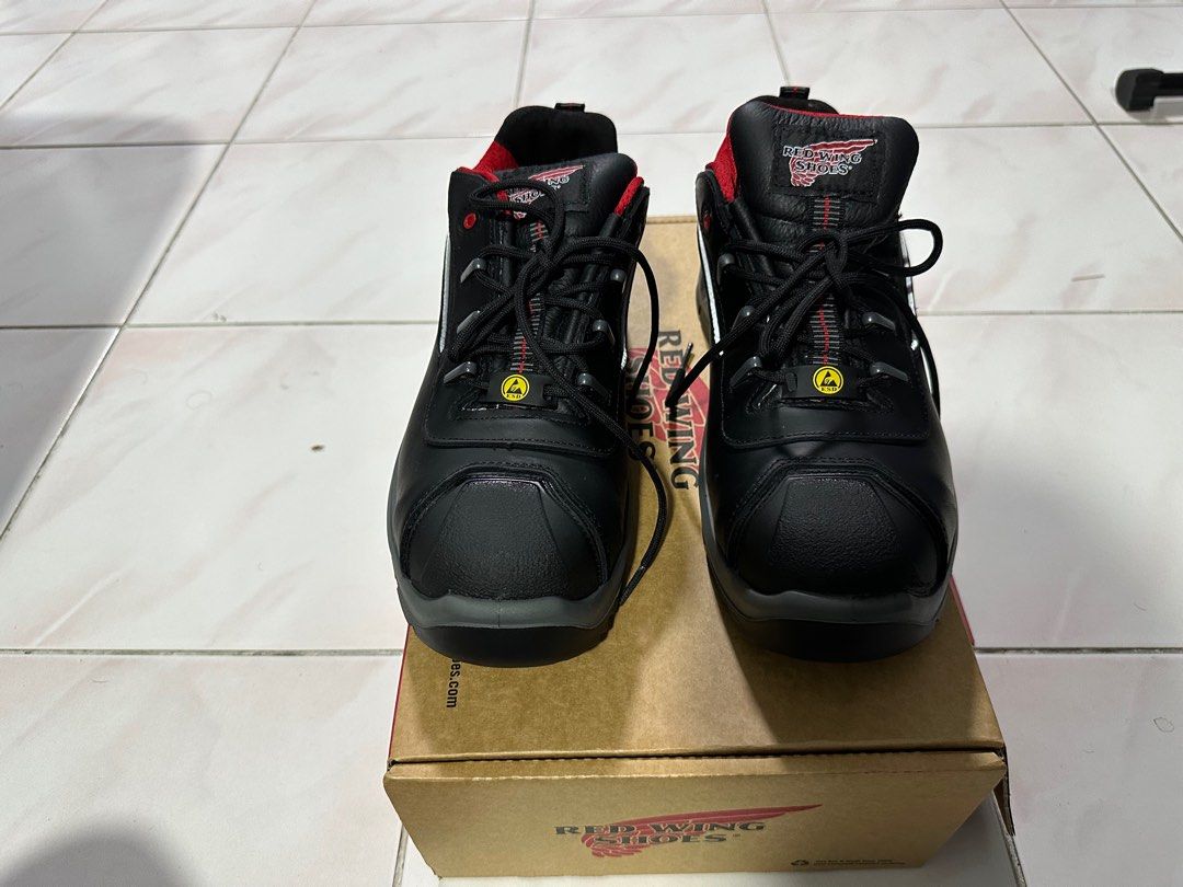 Red Wing Safety Shoes, Men's Fashion, Footwear, Boots on Carousell