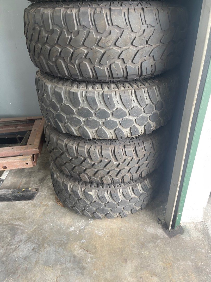 Sport rim R16 MT tyre off road 4x4, Auto Accessories on Carousell