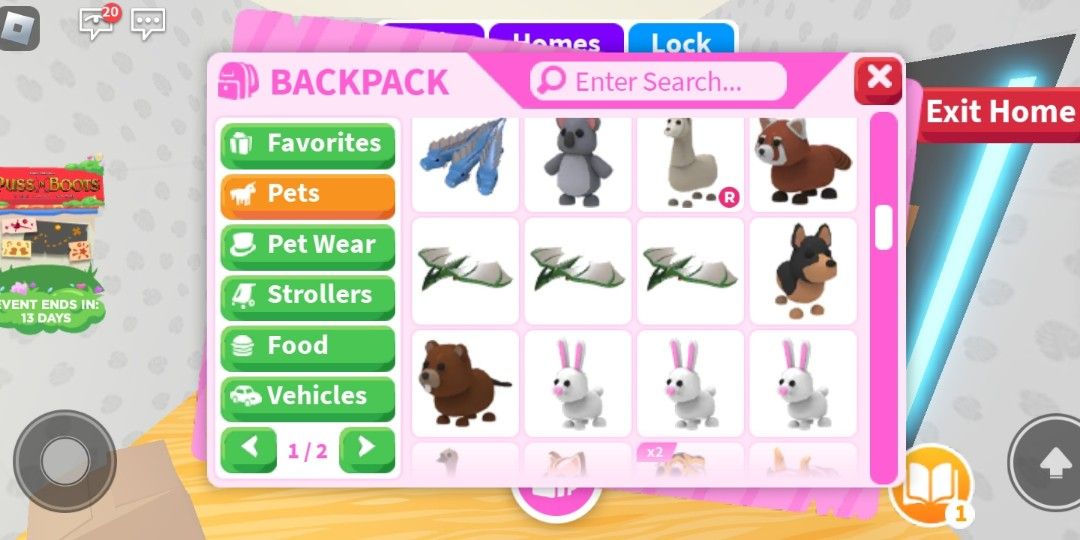 Roblox adopt me pets, Video Gaming, Video Games, Others on Carousell