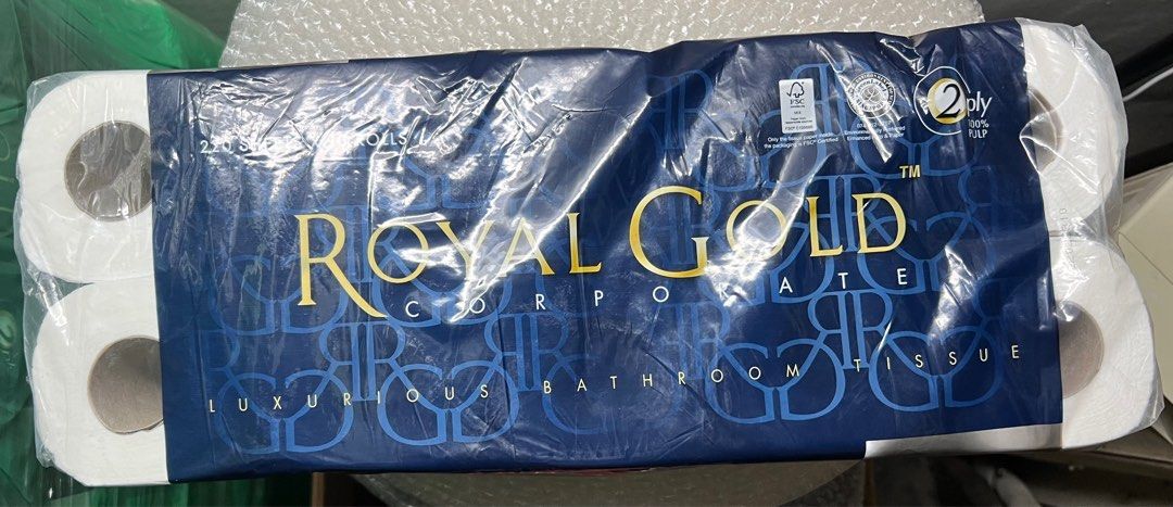 Royal Gold Bathroom Toilet Roll (220 sheets x 10 rolls x 2ply ...